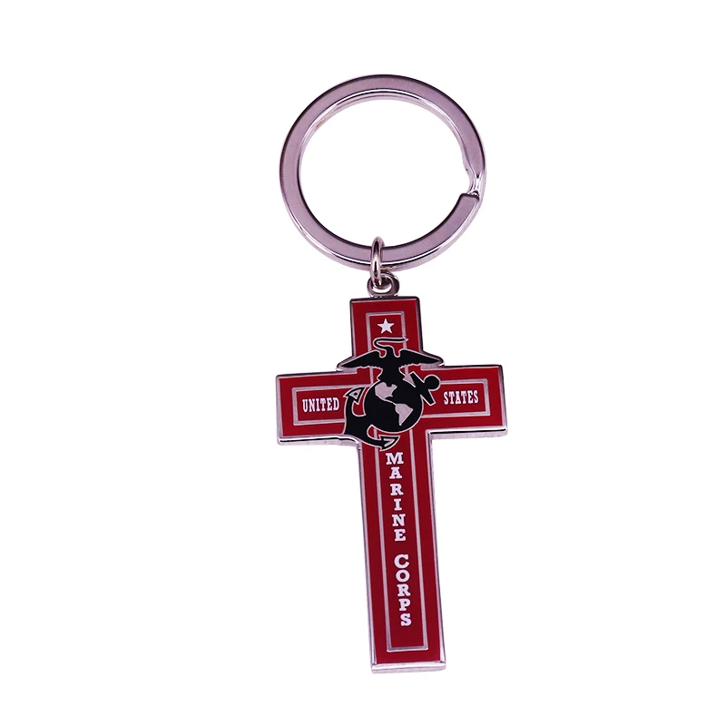 US Marine Corps Cross Keychain - AliExpress 36