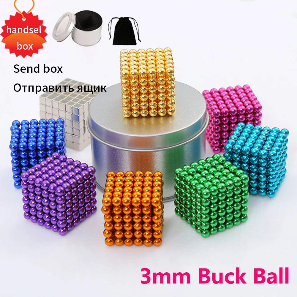 3mm Super Metaballs Buck Balls Sticks Blocks Building Construction Toys ...