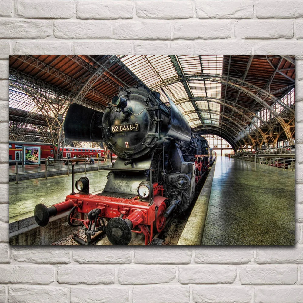 Vintage Train Station Decor