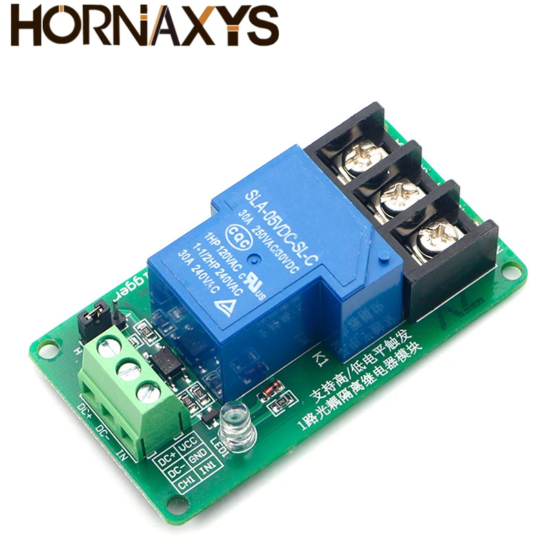 Generic One 1 2 4 Channel Relay Module 30a With Optocoupler Isolation ...