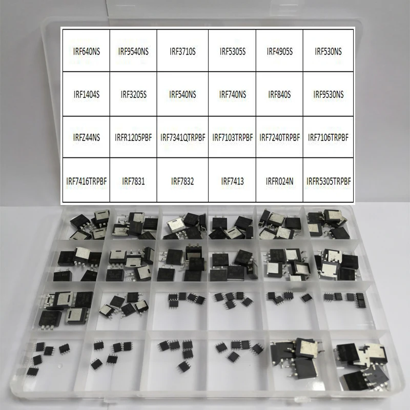 120Pcs IRF4905S TRLPBF TO-263 SOP-8 Power IRF7341 IRF540NS IRF640NS ...