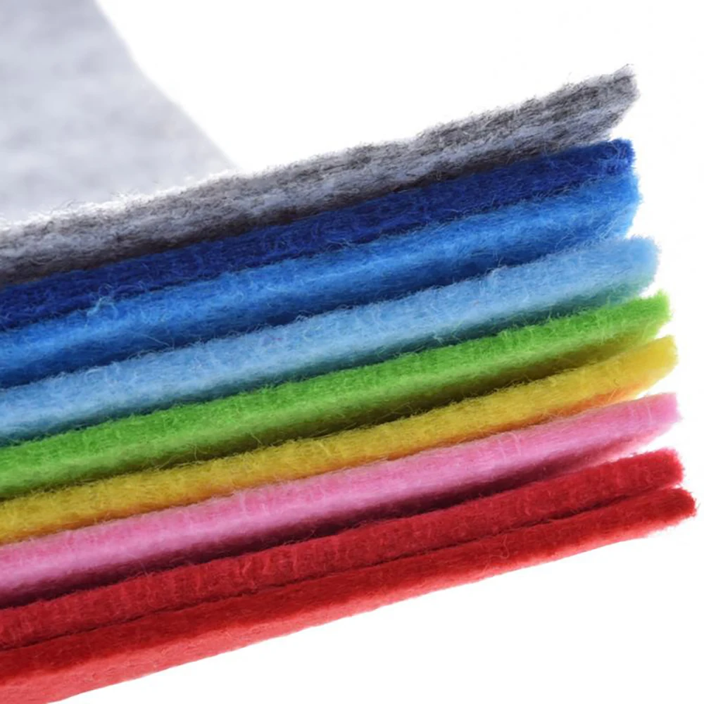 30x30 Cm Polyester Felt Fabric Diy Manual | Felt Fabric Polyester Cloth ...