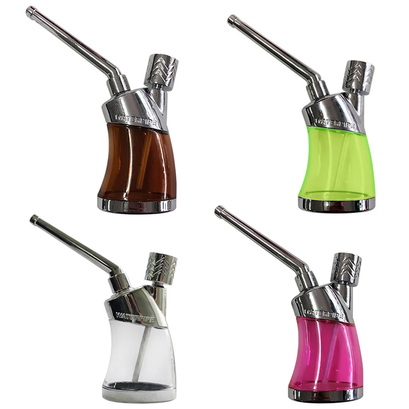 Pipa portátil de bolsillo para fumar tabaco, pipa de Metal para la ...