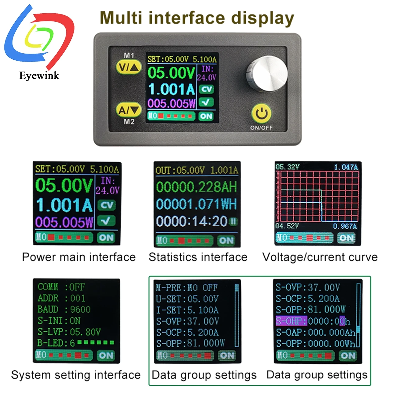 WZ3605E 디지털 제어 DC 조정 전원 공급 장치, LCD 디스플레이 정전류 상승 및 하강 전압 36V5A|전압 조정기/안정 ...