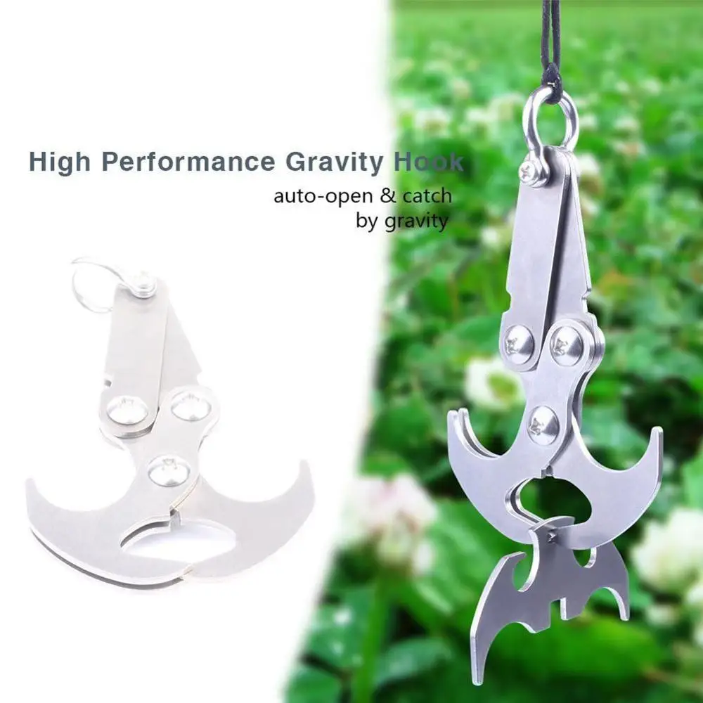 Outdoor Climbing Tool Folding Gravity Grappling Hook Outdoor Climbing ...