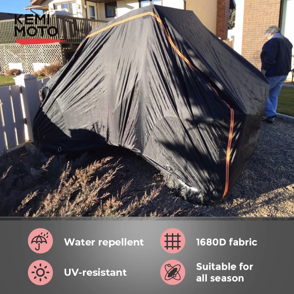 Kemimoto Utv Cover Side-by-side Sxs Vehicle Waterproof Sun Shade ...