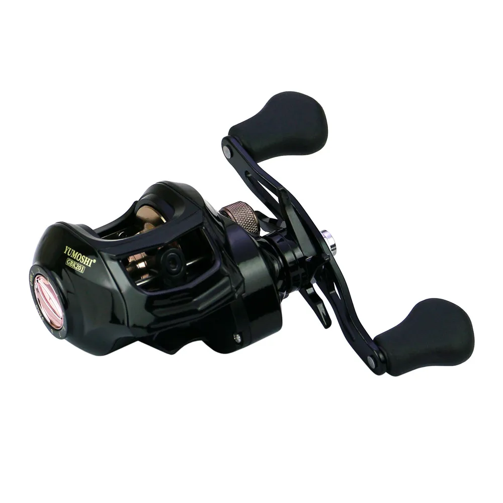 2020New Low Profile Baitcasting Fishing reels 18+1BB 8KG 8.1:1 Fresh ...