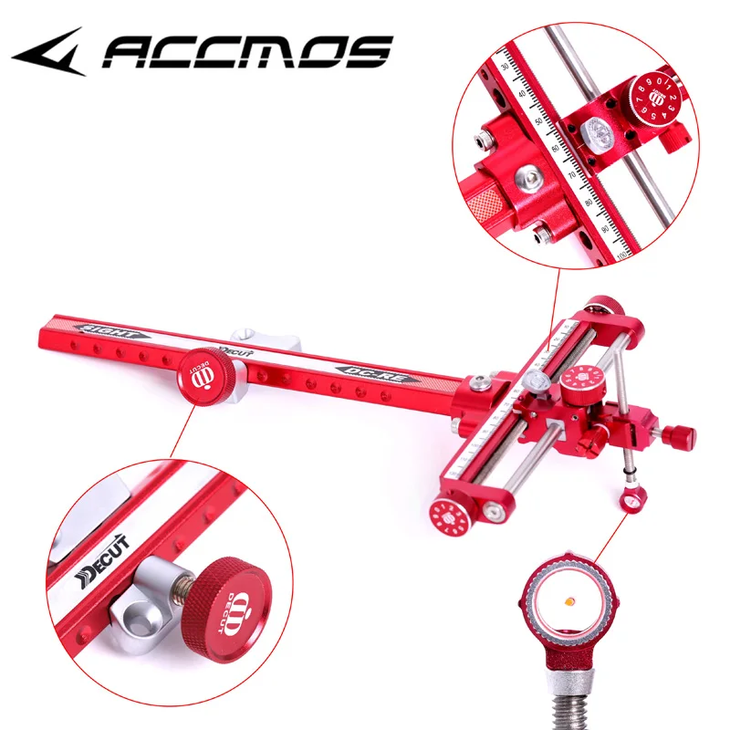Decut DC RE mira de aluminio para arco recurvo y caza, accesorio de ...