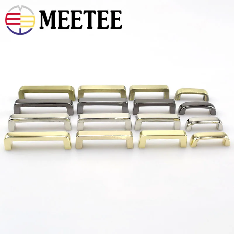 4/10pc Meetee Bag Bridge with Screw Metal Buckles for Purse Handbag ...
