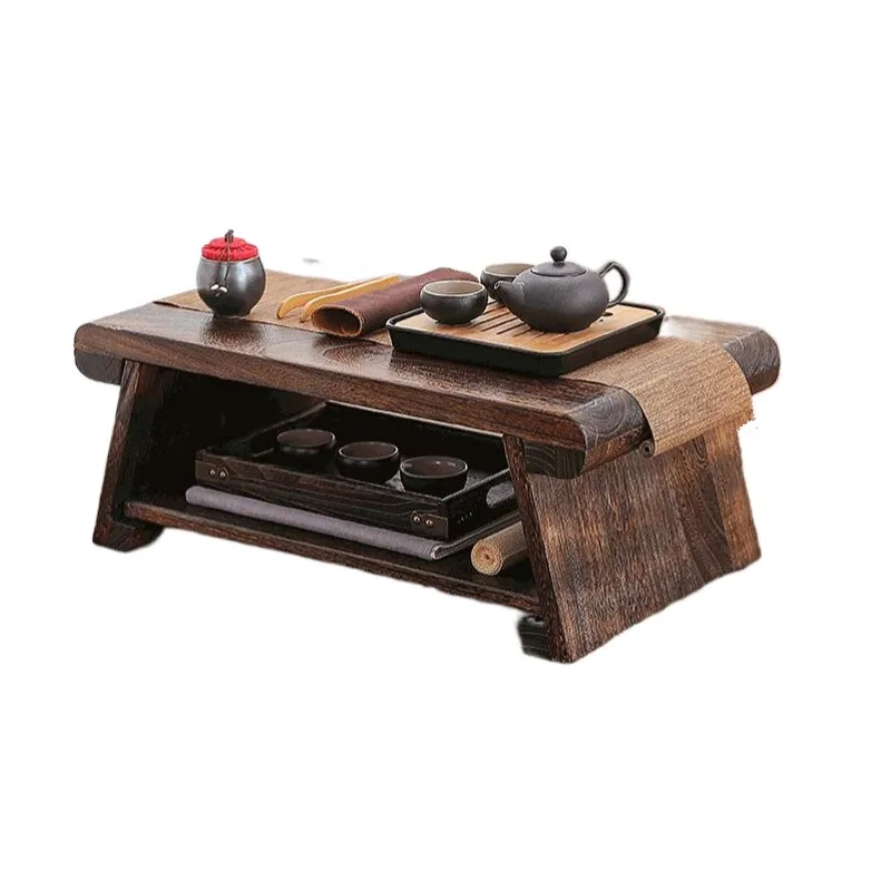 Multi Folding Wooden Japanese Tea Table For Living Room Furniture Low ...