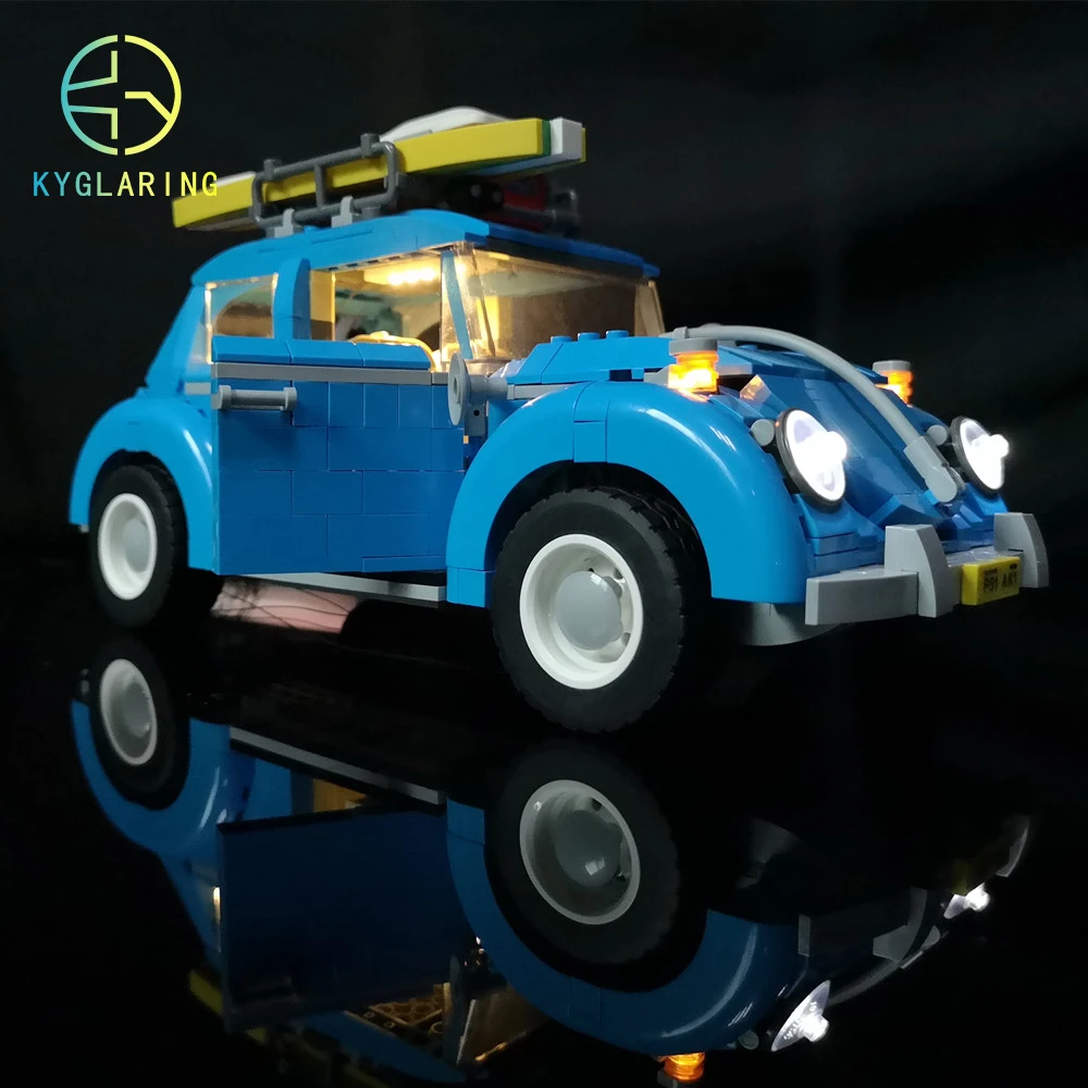 Kyglaring Led Lighting Set DIY Toys Toys For Creator 10252 Beetle Model ...