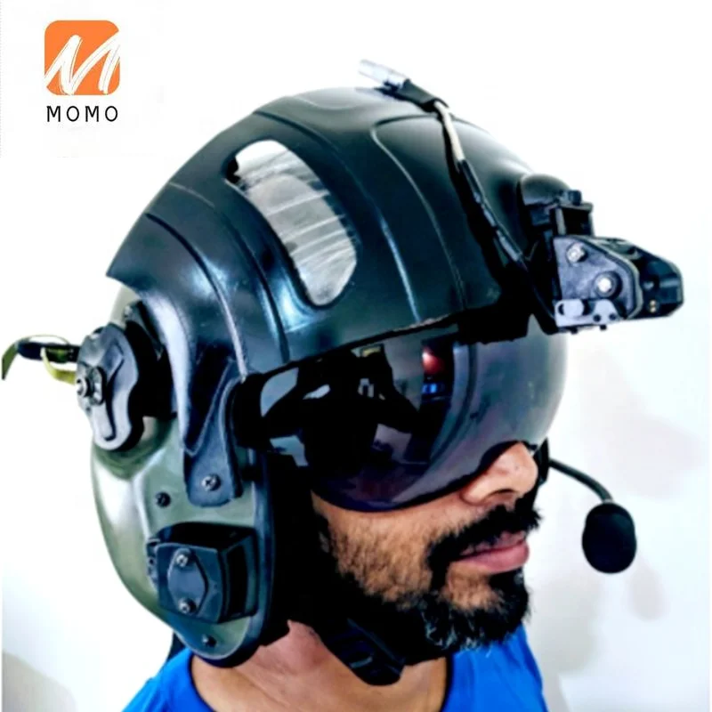 Air force intercom system jet pilot helmet police head phone (Aviation ...