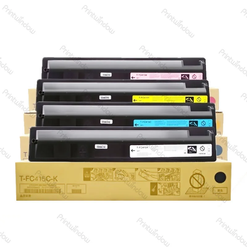 1SET-4PCS-CMYK-T-FC415C-Toner-Cartridge-For-Toshiba-E-Studio-2010ac ...