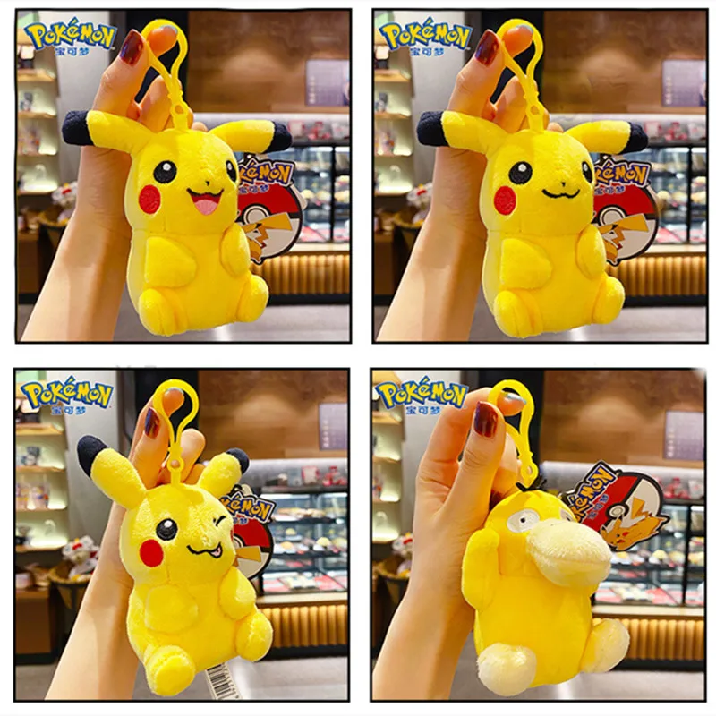 Toys & Games Pikachu keychain pokemon plush pokemon figure Toys Stuffed ...