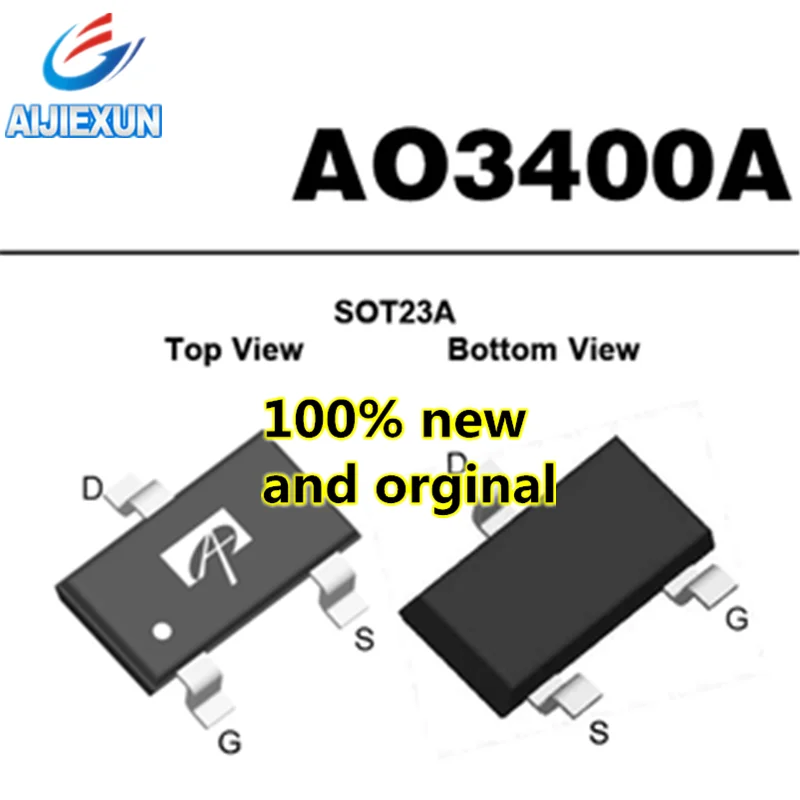 50Pcs-100-AO3400A-A03400A-SOT23-MOS-30V-Dual-N-Channel-MOSFET.jpg