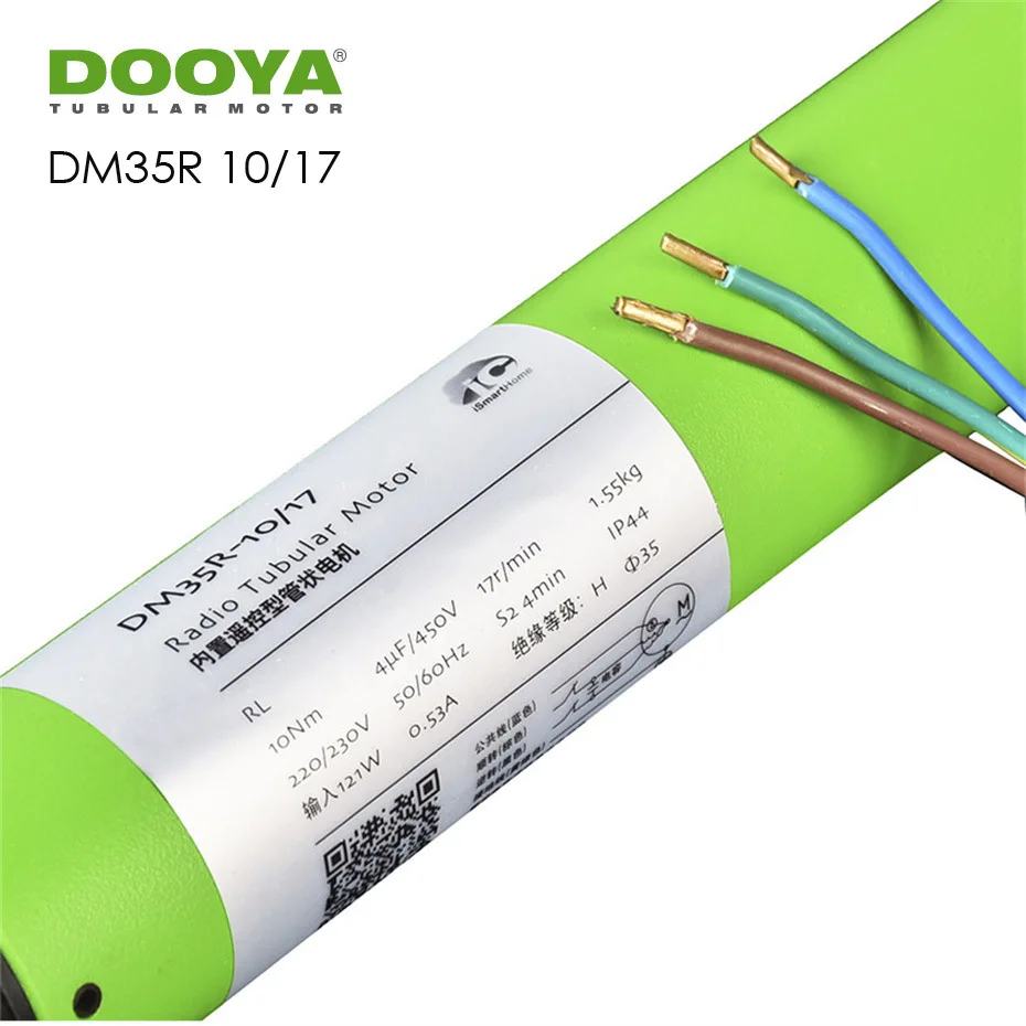 Dooya Tubular Motor DM35R 10/17 DM35S 10/17 Motor for all kinds rolling ...