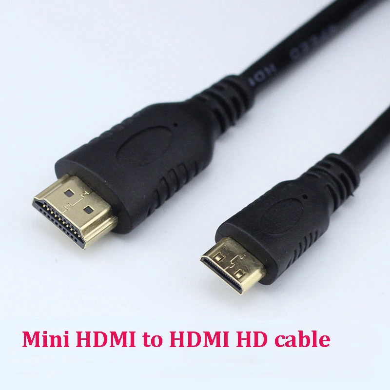 Mini HDMI compatible Cable High Speed Adapter monitor notebook TV ...