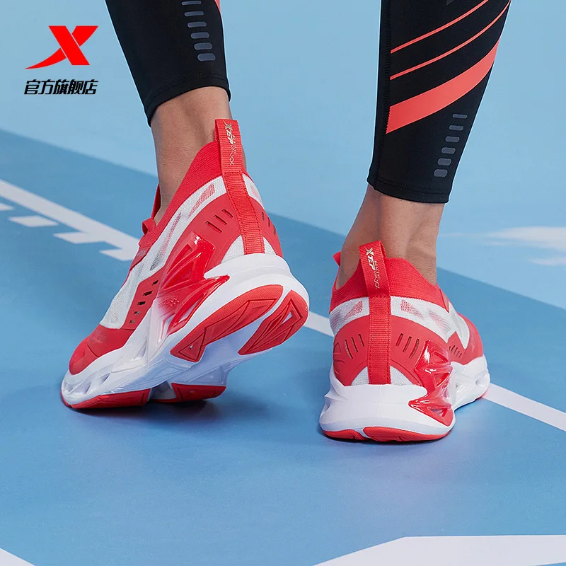 Xtep Reactive coil 7 Summer new men's running shoes sports shoes shock ...