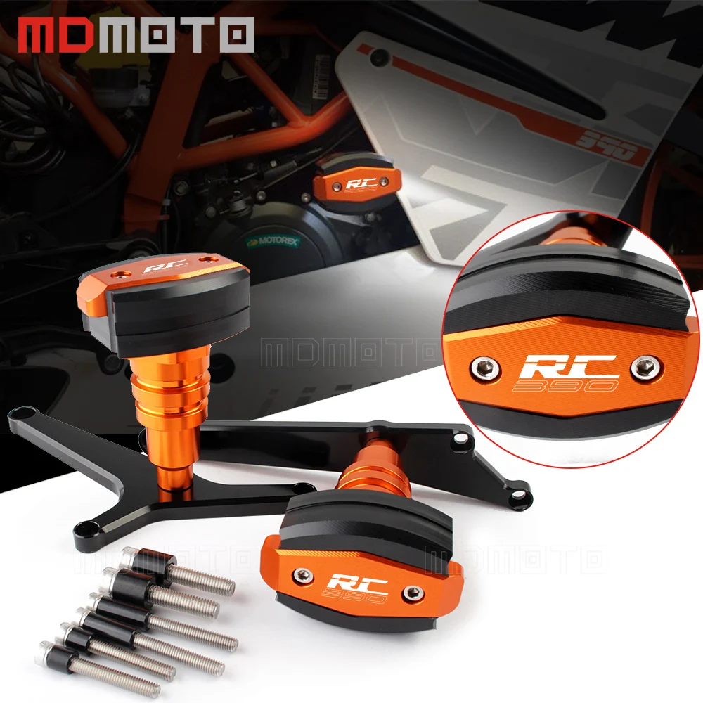 Aluminum CNC Frame Slider Crash Falling Engine Protector Guard Fairing ...