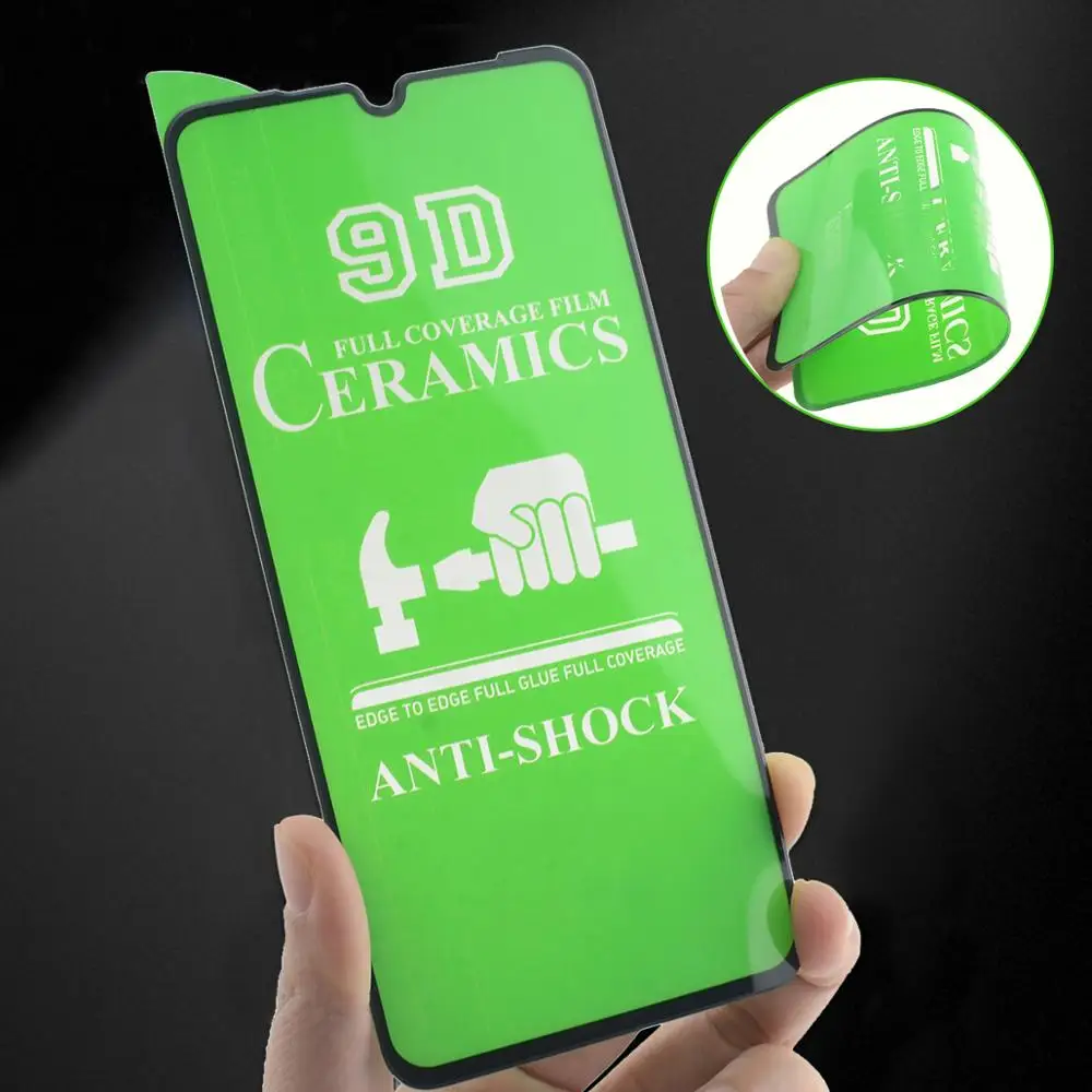 9D Ceramics Protective Film for Xiaomi Mi 9T Mi 9 Redmi 7A K20 Note 7 ...