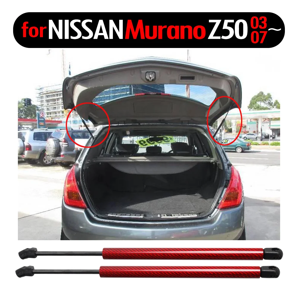 2pcs Auto Tailgate Boot Gas Struts Shock Struts Damper Lift Supports ...
