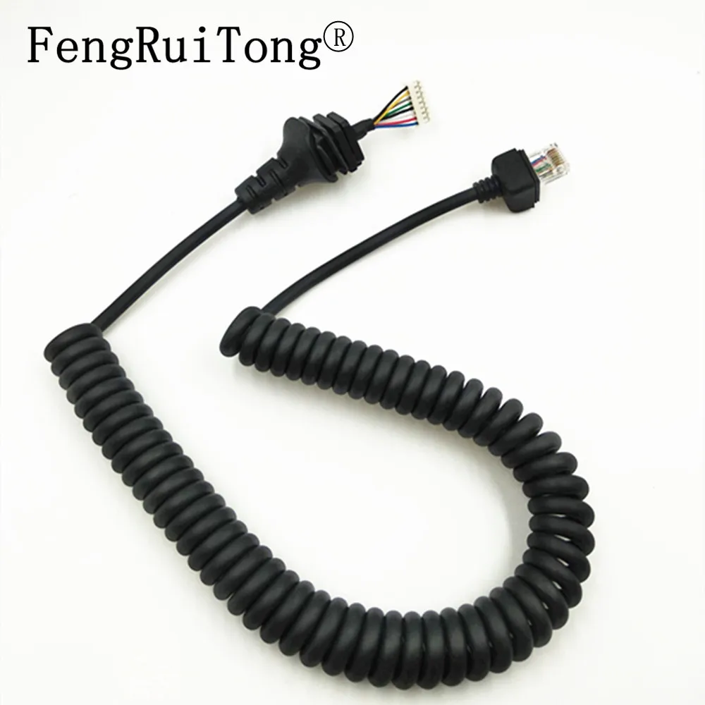 Replacement 8 Pin Hm-152 Mic Hm152 154 Microphone Cable For Icom Ic ...