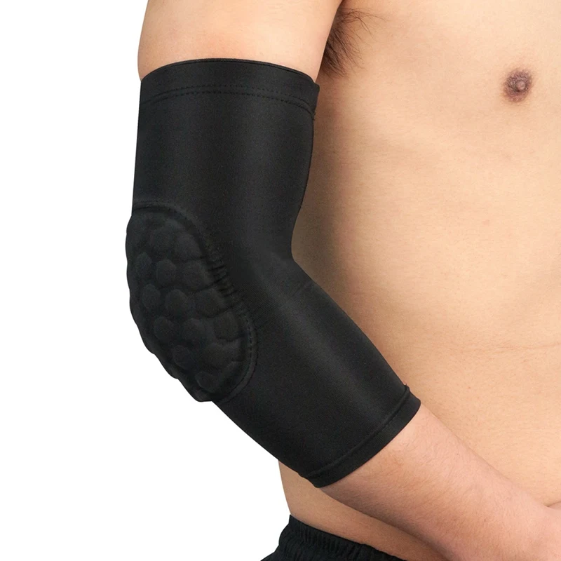 1pcs Arm Sleeve Armband Elbow Support Basketball Arm Sleeve Breathable ...