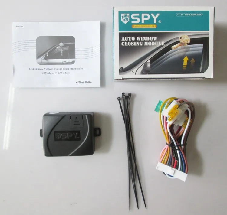 SPY Universal Car Alarm Systems Auto Close Windows Car Alarm Module for ...