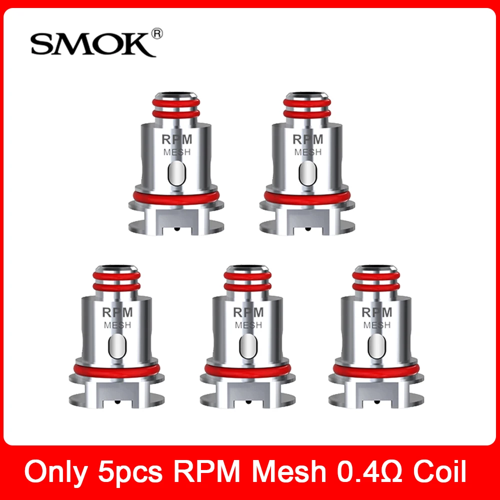 Original SMOK RPM Pod & Coils For Smok RPM 40 Kit RPM RBA Mesh Triple ...