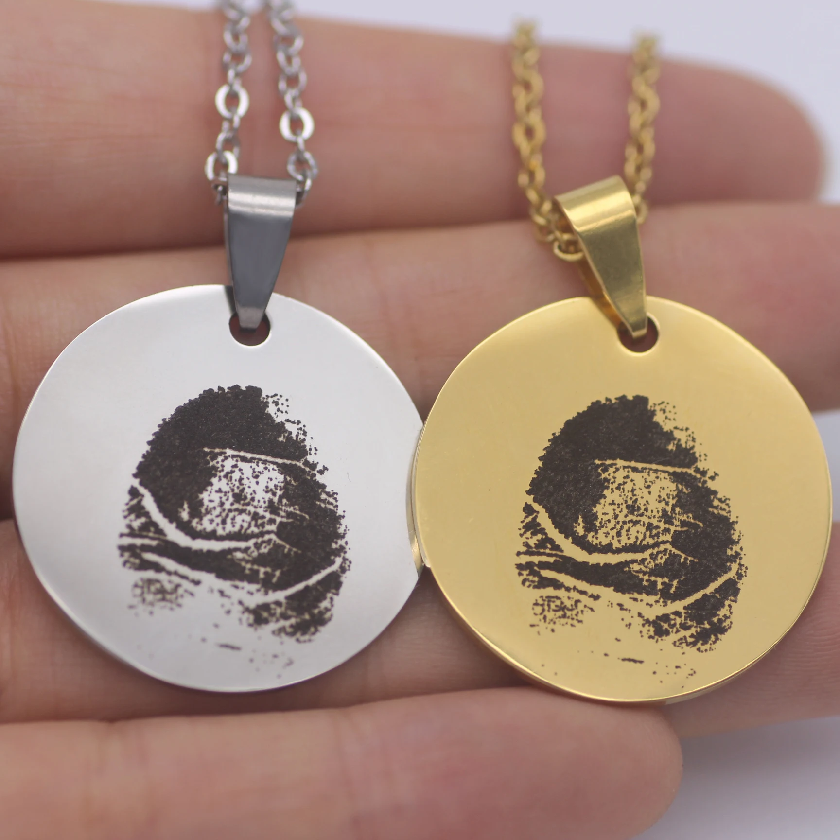 Fingerprint Necklace Diy