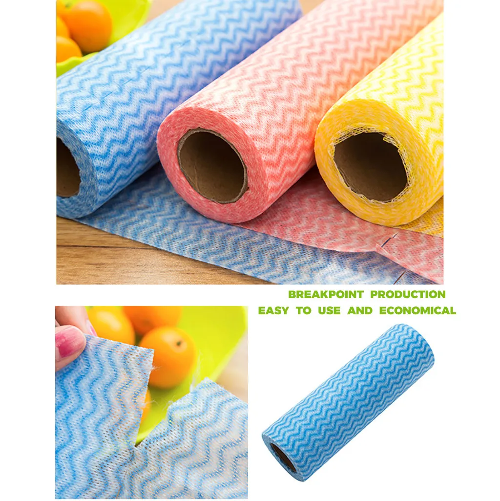 Нетканая ткань, кухонное полотенце, ткань для очистки, Абсорбирующая ...
