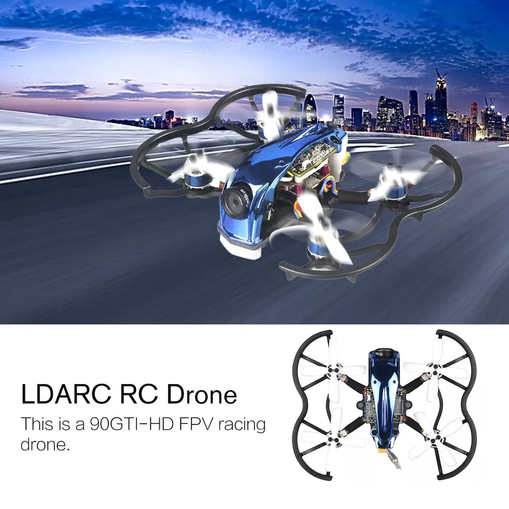 LDARC 90GTI-HD 1080P 98mm 3S 2 Inch Whoop FPV Racing Drone PNP F4 OSD ...
