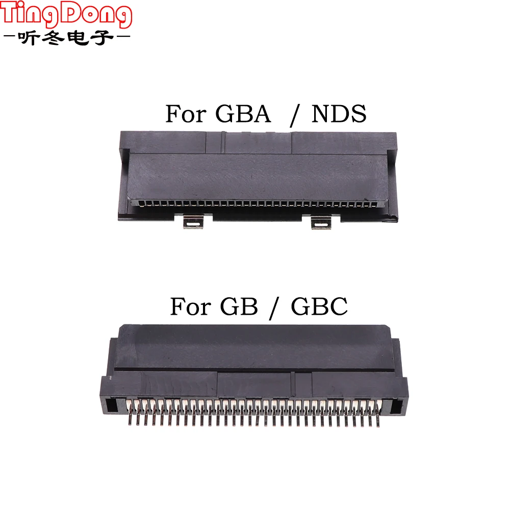 1PCS For GBA NDS slot 32pin game cartridge card slot connector adapter ...