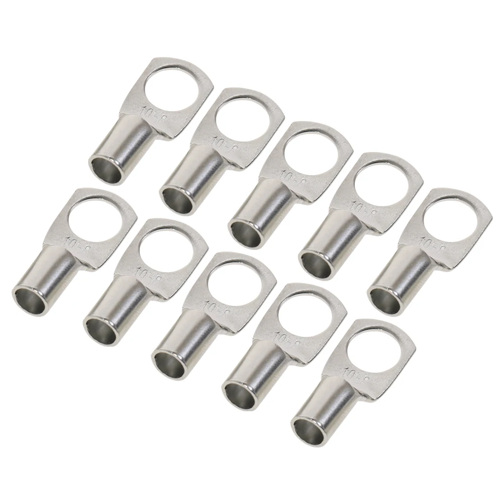 COSSE ELECTRIQUE,--Connecteur de bornes de batterie, 60 pièces, trou de boulon, câble en cuivre ...