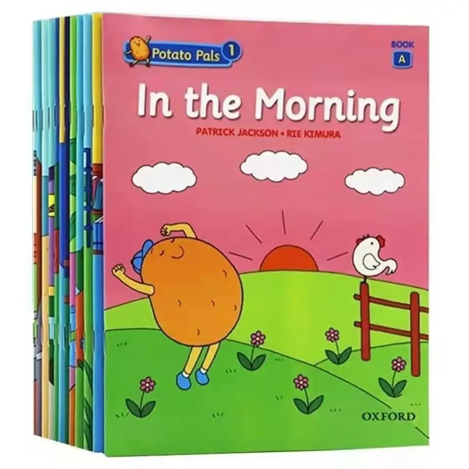 12 Books/set Oxford Potato Pals Picture Book Kids English Early ...