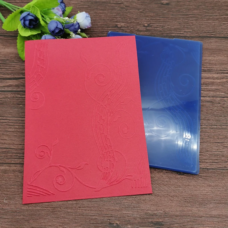 AOKEDIY Note DIY Plastic Embossing Folders for DIY Scrapbooking Paper ...