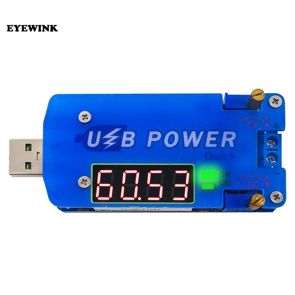 DP2F DC DC adjustable usb laboratory power supply DC 0.5-30V 15W voltage regulator QC2.0 QC3.0 ...