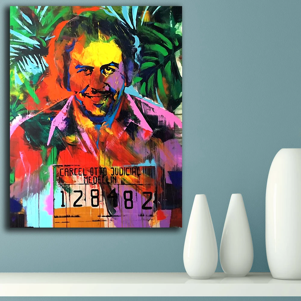 Prints Music & Movie Posters Art & Collectibles Pablo Escobar Character ...