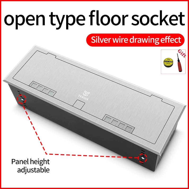 Universal-multi-ground-mounted-socket-stainless-steel-floor-electrical ...