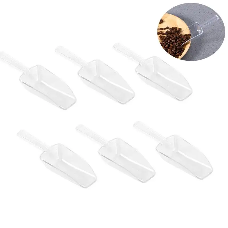 Cuchara medidora de plástico transparente, taza medidora, pala para ...
