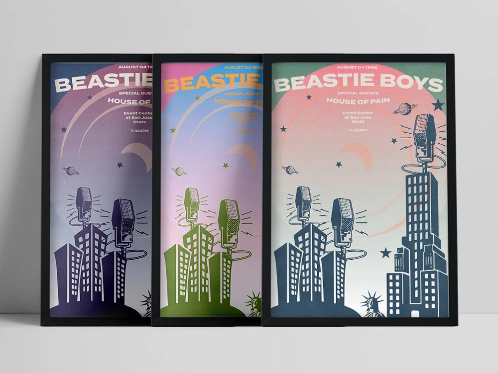 1992 poster beastieboys - nimfomane.com