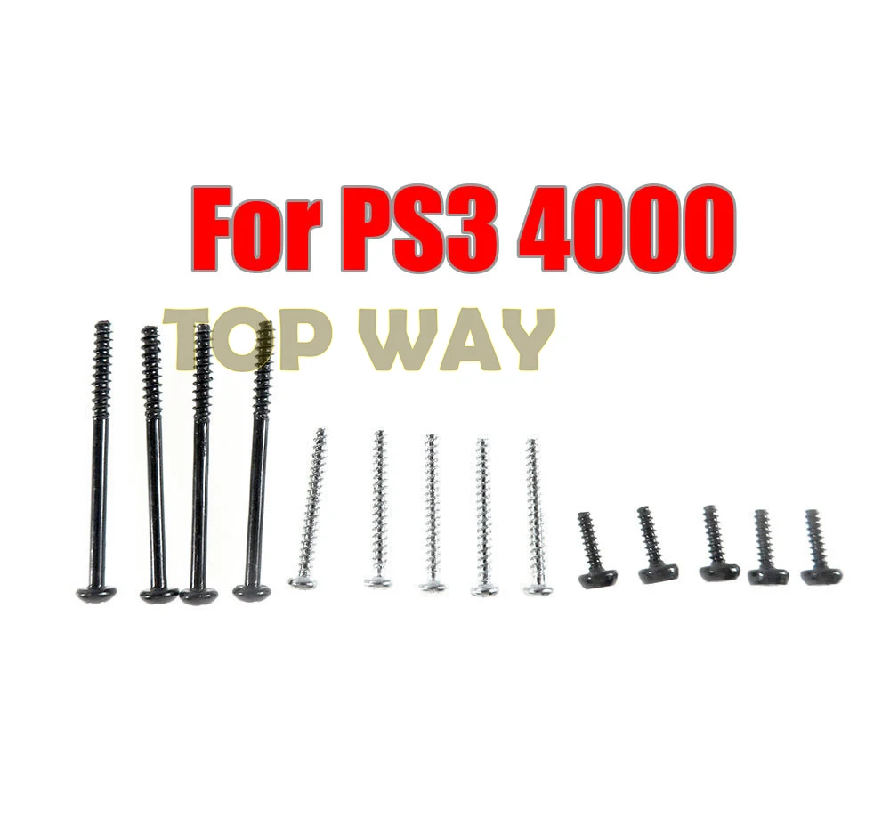 Juego de tornillos de carcasa para PS3 Super Slim 4000, 14 en 1, para ...