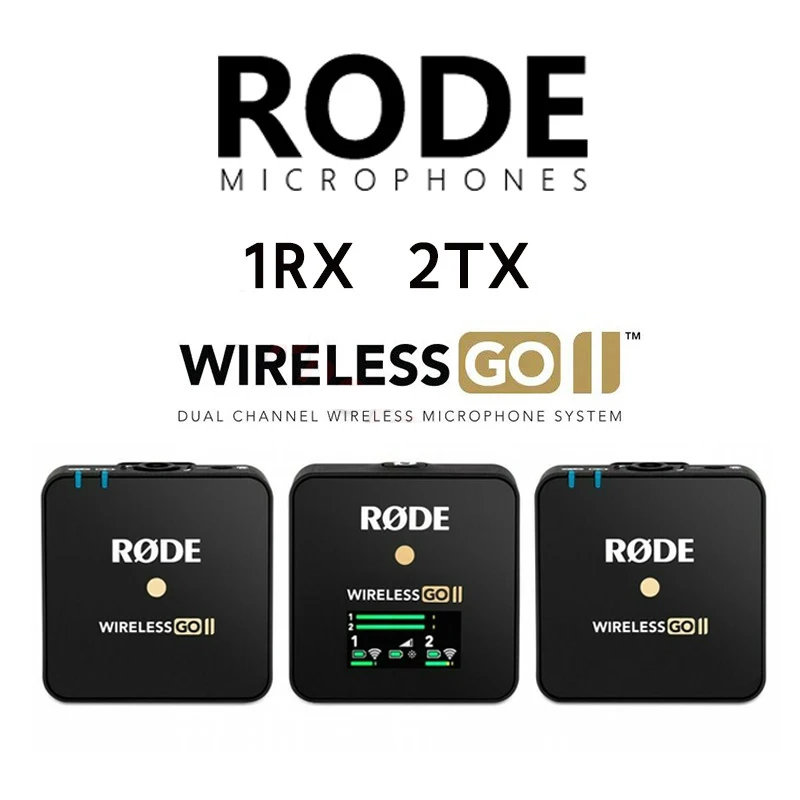 Беспроводная петличная микрофонная система Rode Wireless Pro / GO II ...