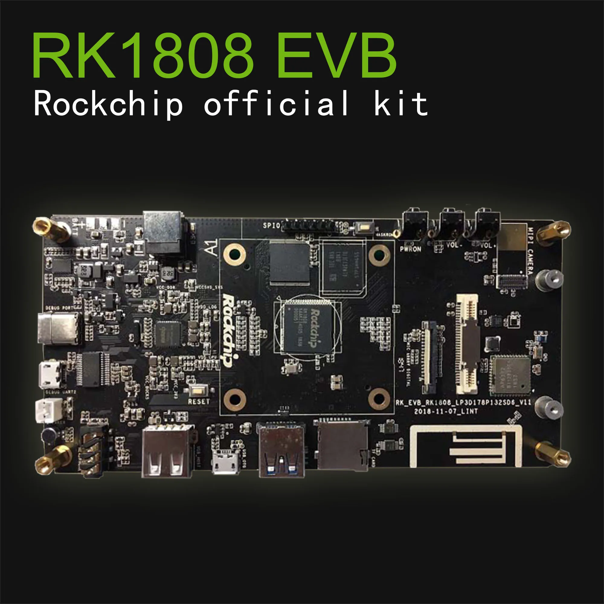 Rockchip RK1808 EVB 개발 보드 AIot 인공 지능 오픈 소스 마더 보드|데모 보드| - AliExpress