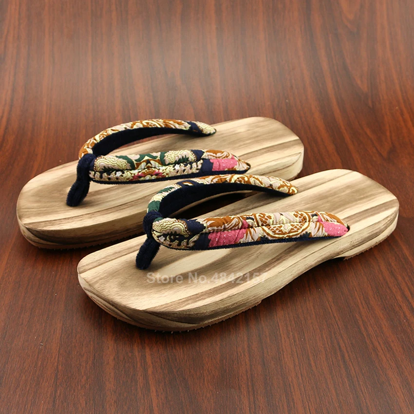 Paulownia-zuecos japoneses Samurai Geta para hombre y mujer, Kimono ...