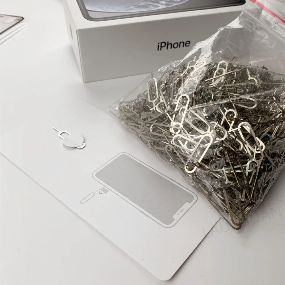 1000 Pcs Universal Sim Card Tray Pin Ejecting Removal Needle Opener ...