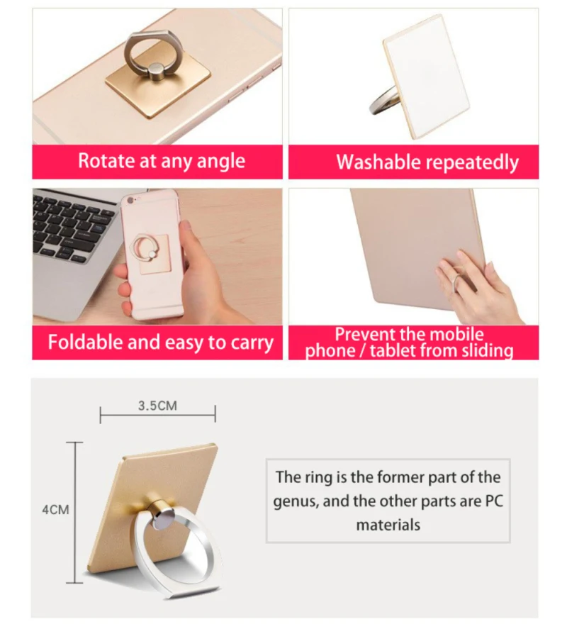 Mobile Phone Ring Multi-functional Multi-functional Personality Mini ...