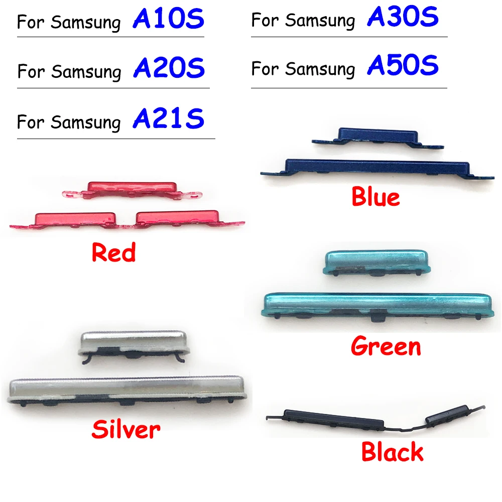 New-Power-Button-Key-Volume-Side-Button-Keys-For-Samsung-A10S-A20S-A21S ...