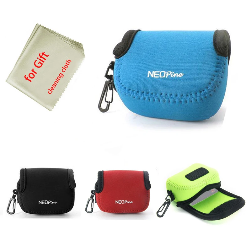 Capa de câmera de neoprene para dji osmo, capa de ação gopro hero 7 ...