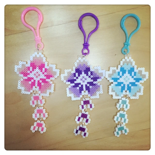Melty Beads Keychain